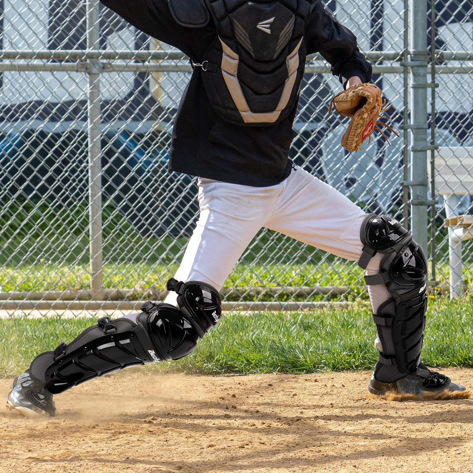 Mua Beutyal Baseball Softball Catcher Leg Guards Shin Guards for Youth ...