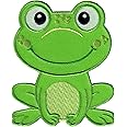 Amazon.com: PatchMommy Girl Frog Patch, Iron On/Sew On - Appliques for ...