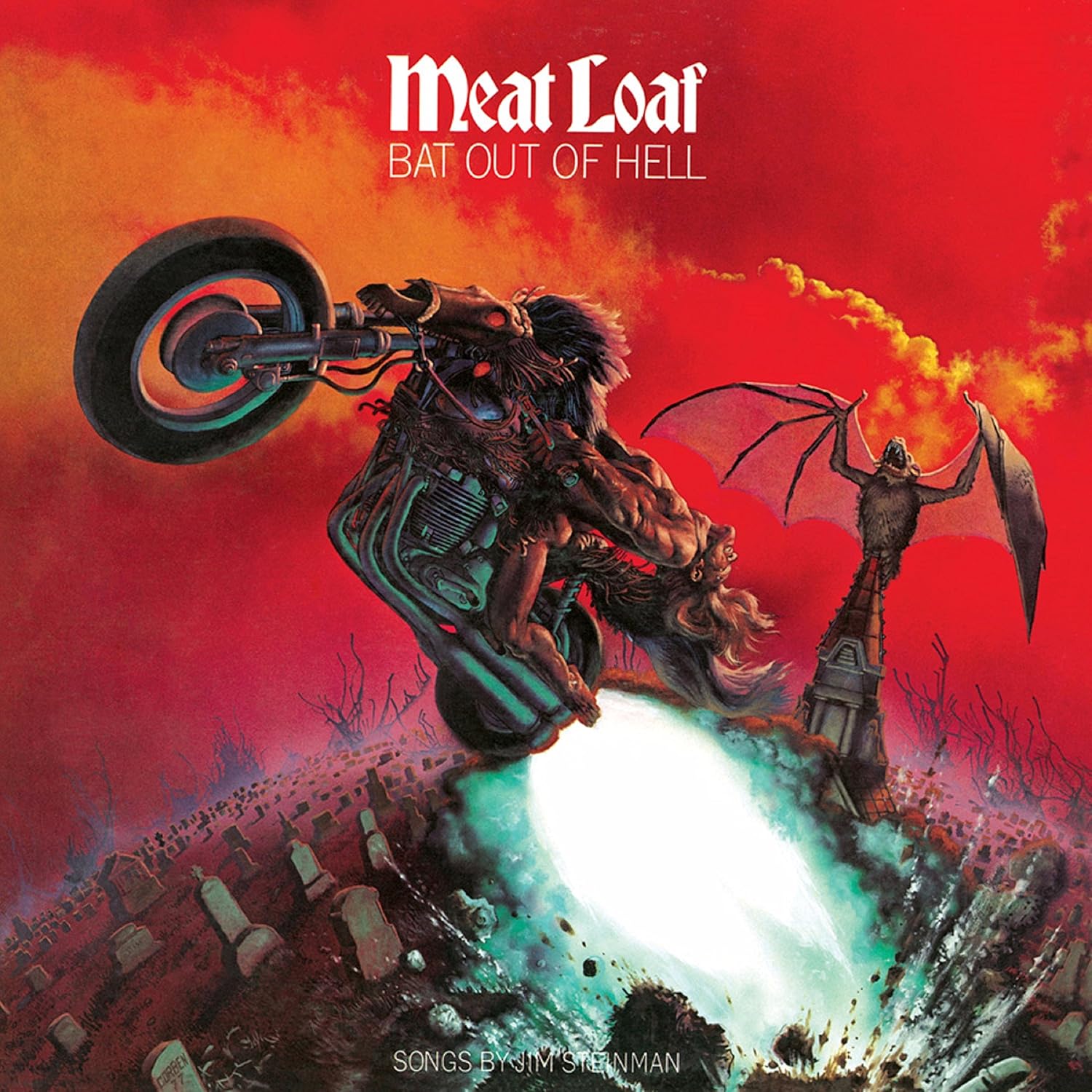 Bat Out Of Hell (Red Vinyl) [VINYL]: Amazon.co.uk: Music