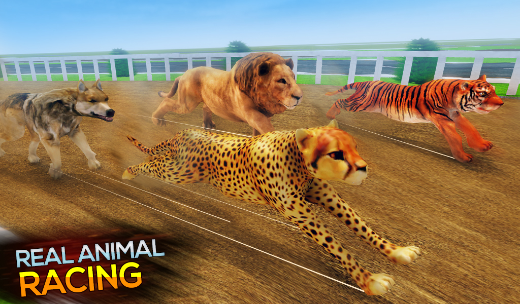 Real Safari Wild Animals Racing Game Fever Simulator 3D: Unlimited ...