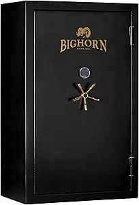 Amazon.com: Bighorn Safe Co. 7144EL 1100 Pound Gun, Home and Fire Safe ...