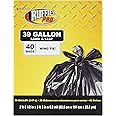Amazon.com: Ruffies Tuffsak 40 Count 39 Gallon Lawn & Leaf Bags 618871 ...