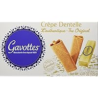 Amazon.com: Gavottes Crepe Dentelle Cookies - 125 gr box by Loc Maria ...