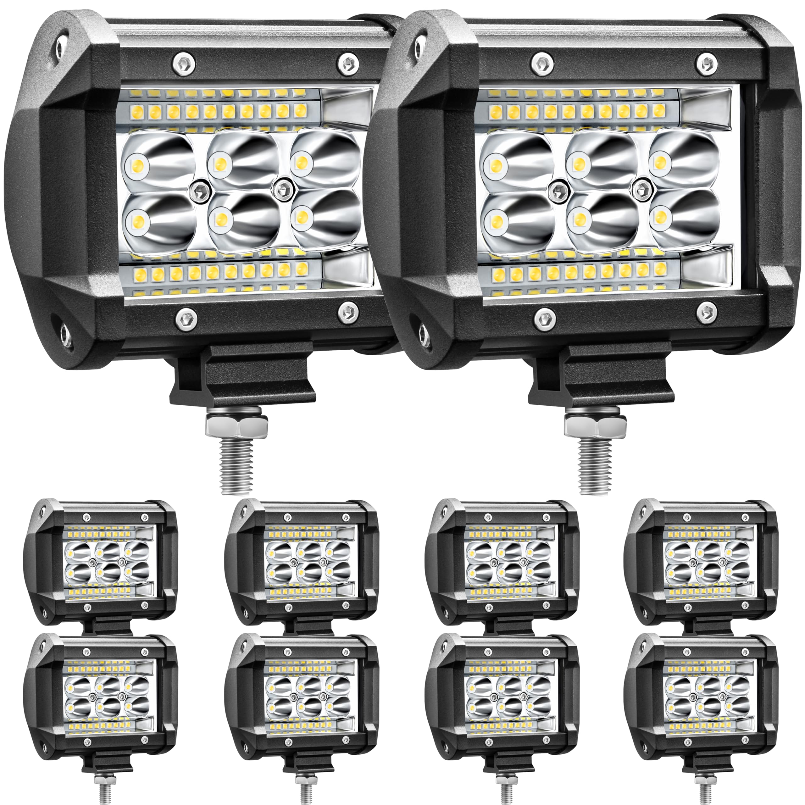 Mua SAN YOUNG LED Pod Lights 4 Inch 78W 7000lm LED Truck Work Light ...
