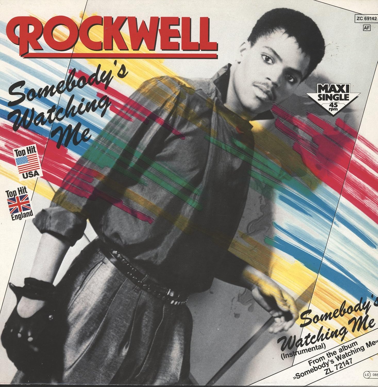 Rockwell - Rockwell - Somebody's Watching Me - Motown - ZC 69142 ...