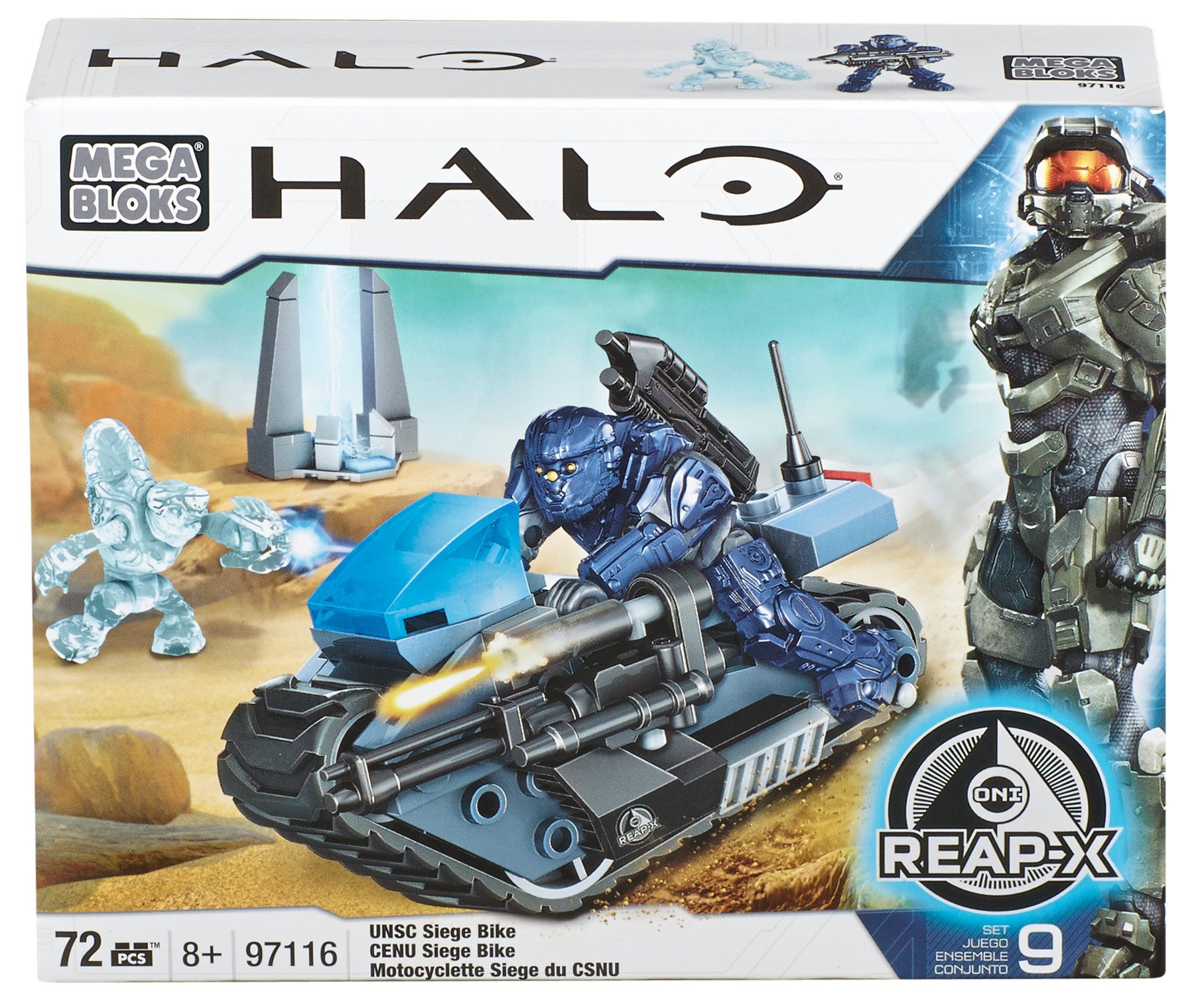 Mua Mega Bloks Inc Mega Bloks - Halo - UNSC Seige Bike trên Amazon Mỹ ...