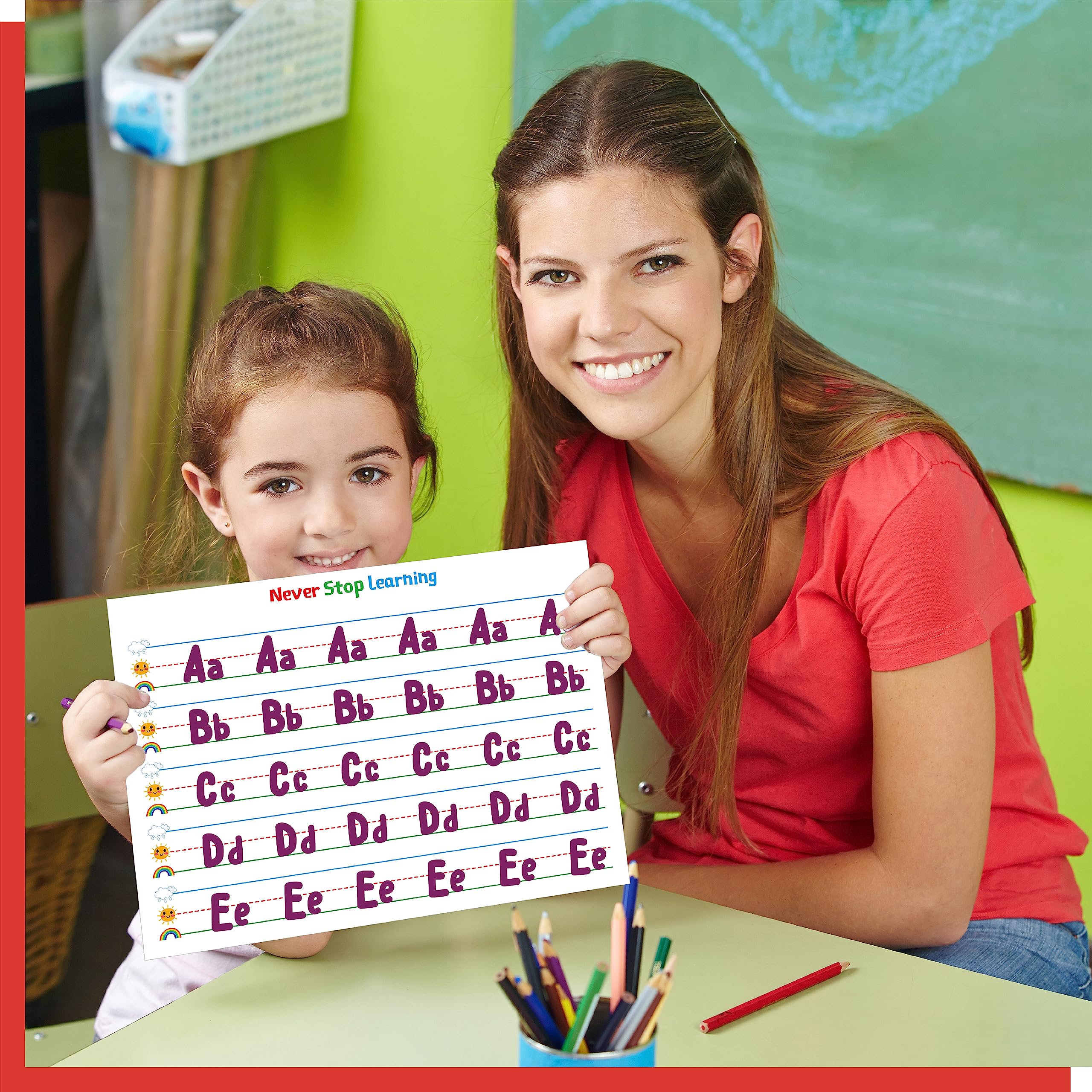 Mua 100 Sheets Ruled Writing Paper, Double-Sided Printing Skip-A-Line ...