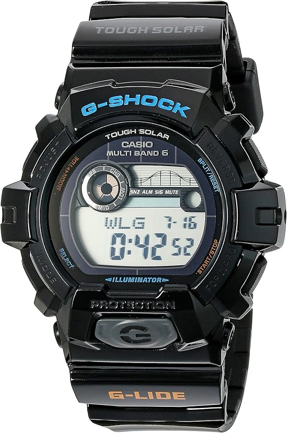 Amazon.com: Casio Men's GWX8900-1DR G-Shock Tough Solar Multi-Band ...