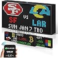 Amazon.com: PANELFI Glance LED Ticker - Customizable LED Display Sports ...