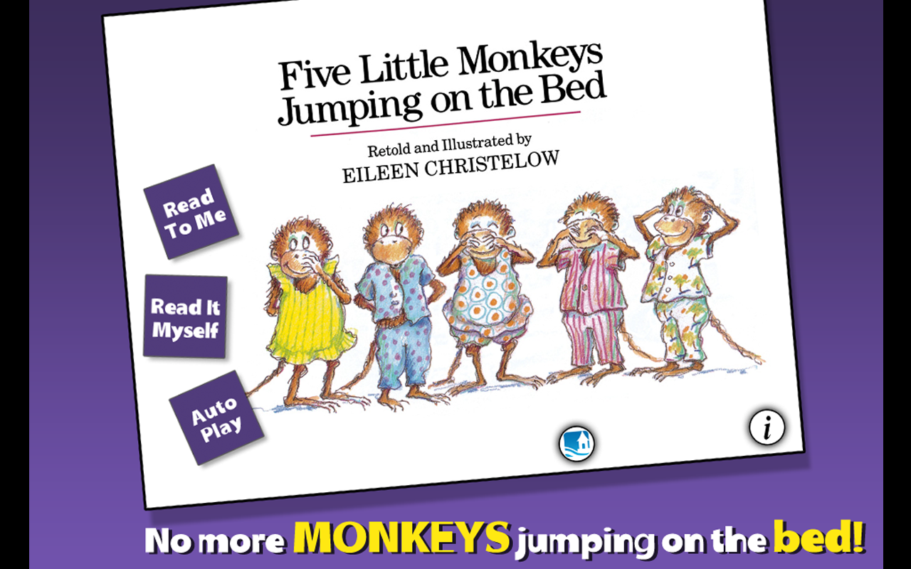 Five Little Monkeys Jumping on the Bed:Amazon.it:Appstore for Android