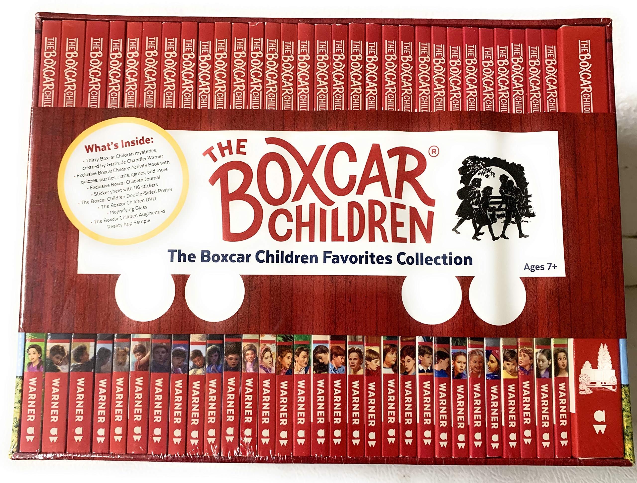 The Boxcar Children Favorites 30 Books Boxed Collection with Activity ...