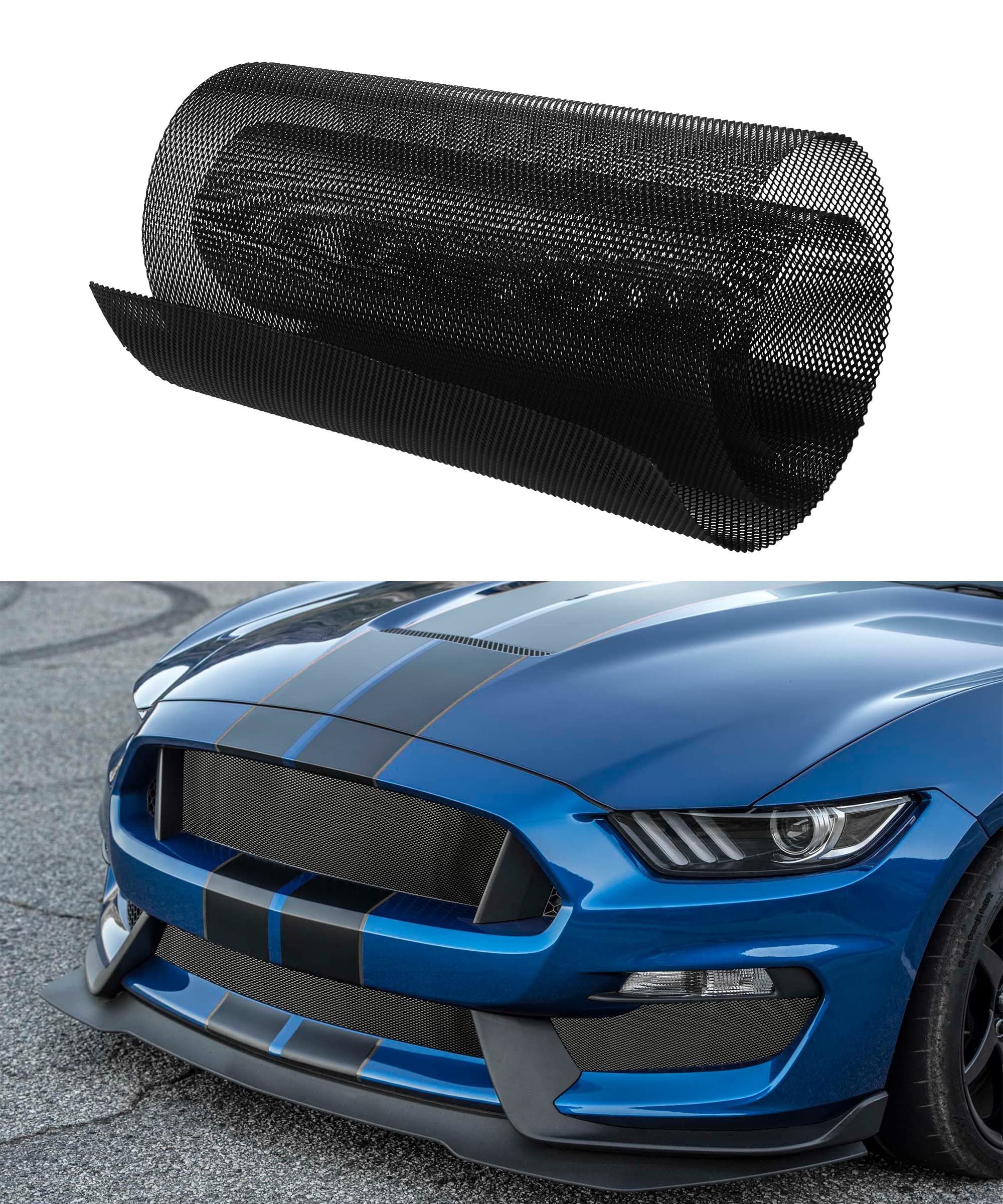 Mua AOCISKA Universal Car Grill Mesh, 40"x13" Aluminum Alloy Expanded ...