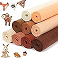 Amazon.com: Brown Stiff Felt Sheets Bundle: LOTOFUN 9pcs 8x35Inch Large ...