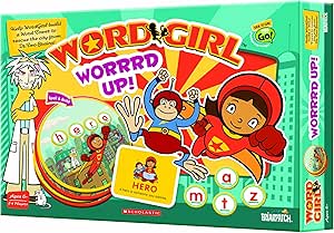 Amazon.com: Briarpatch WordGirl Worrrd UP Game : Toys & Games