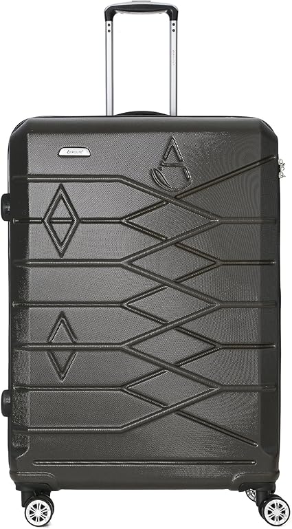 Aerolite Premium ABS Hard Shell 8 Wheel Spinner Luggage Suitcase Travel ...
