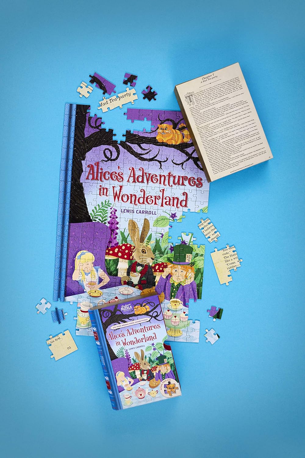 Professor PUZZLE Alice in Wonderland Jigsaw Puzzle – 252 piece double ...