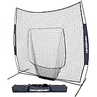 Amazon.com: PowerNet Baseball Softball Practice Net for Hitting and ...