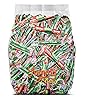 Pull ‘N’ Peel Green Apple Flavored Fun Size Chewy Candy, Individually ...