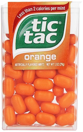 Amazon.com : Tic Tac Orange Singles, 1 Ounce : Grocery & Gourmet Food