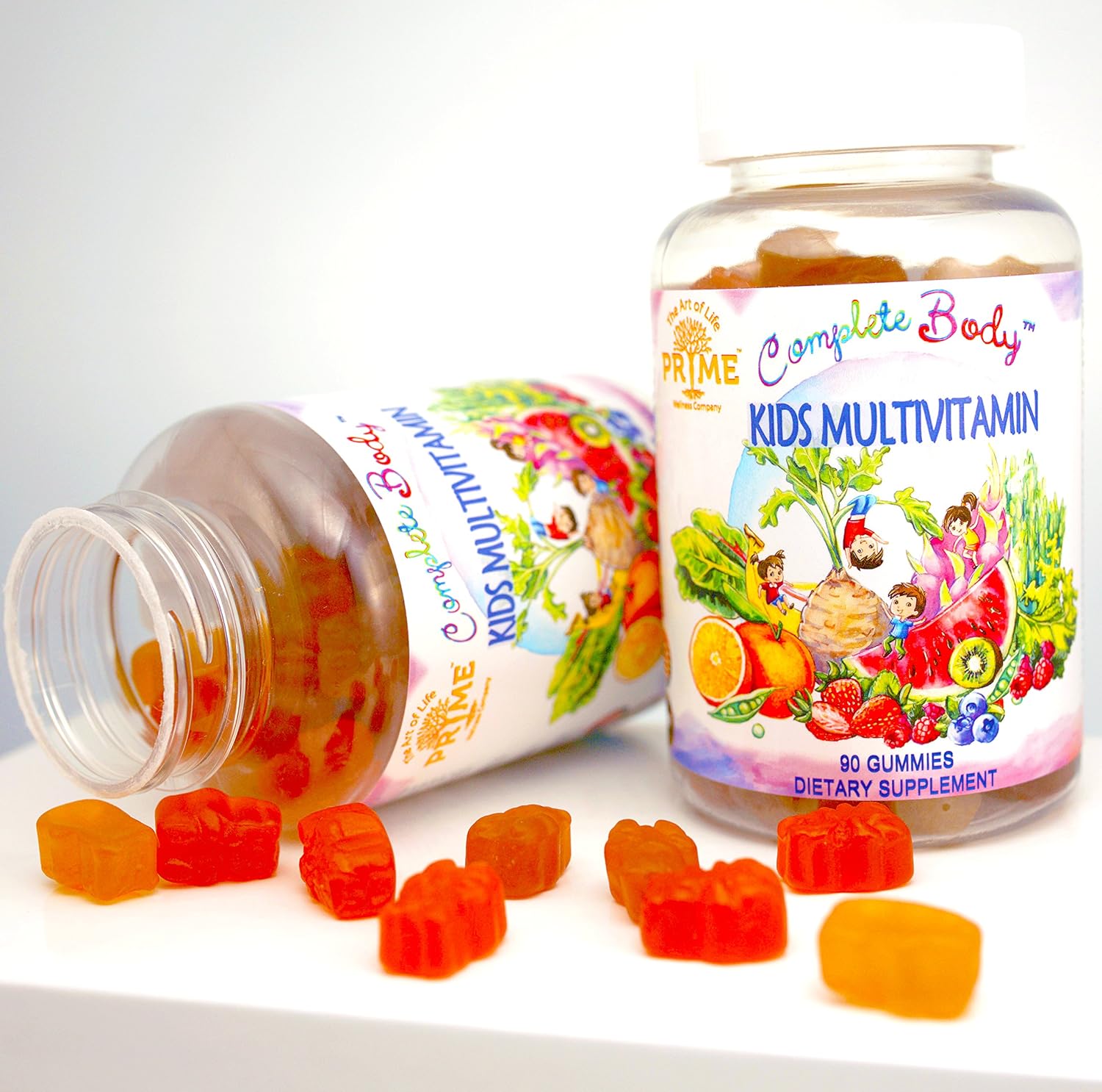 Kid Multivitamin Gummies: Vitamin A, C, D, E, B6, B12 Top Essential ...