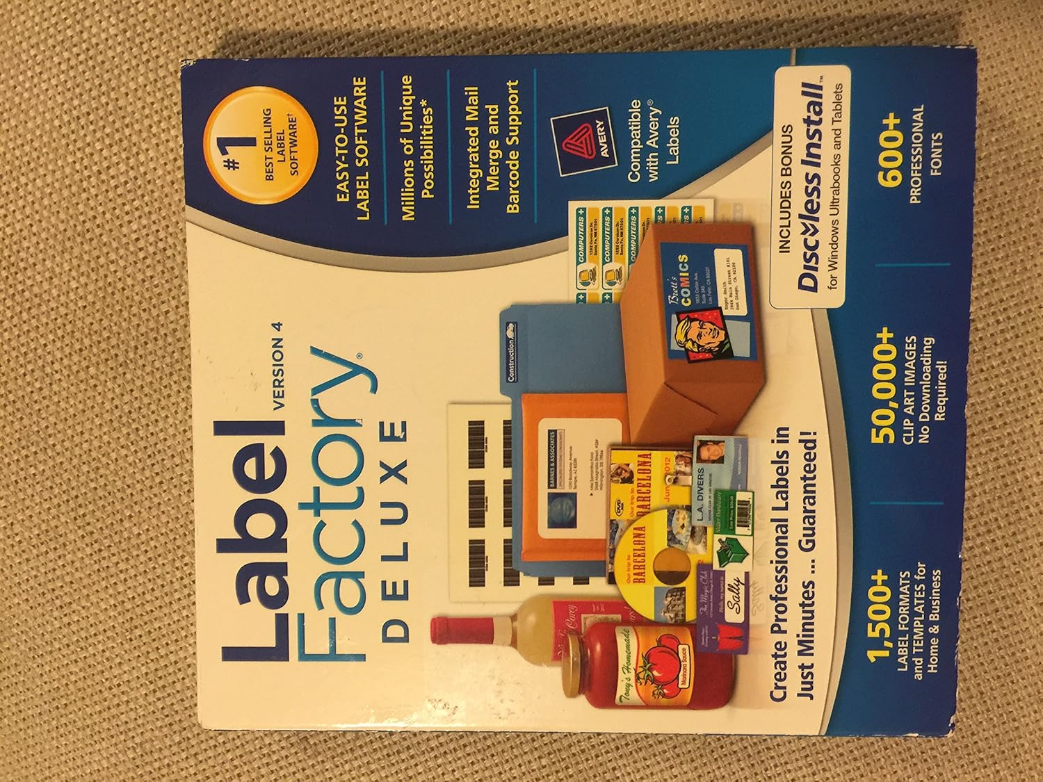 Amazon.com: Label Factory Deluxe 4.0