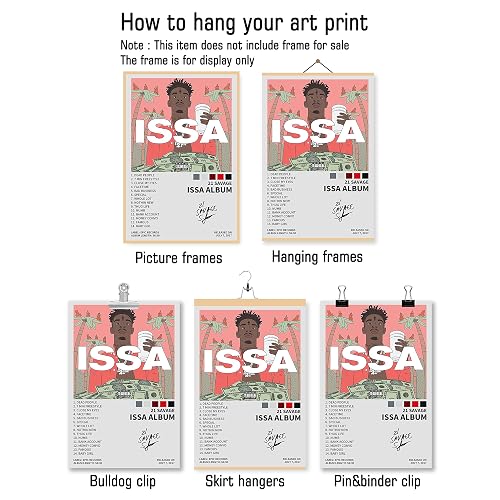 21 Savage Issa Album Cover 21 Savage Poster Print | Issa Poster