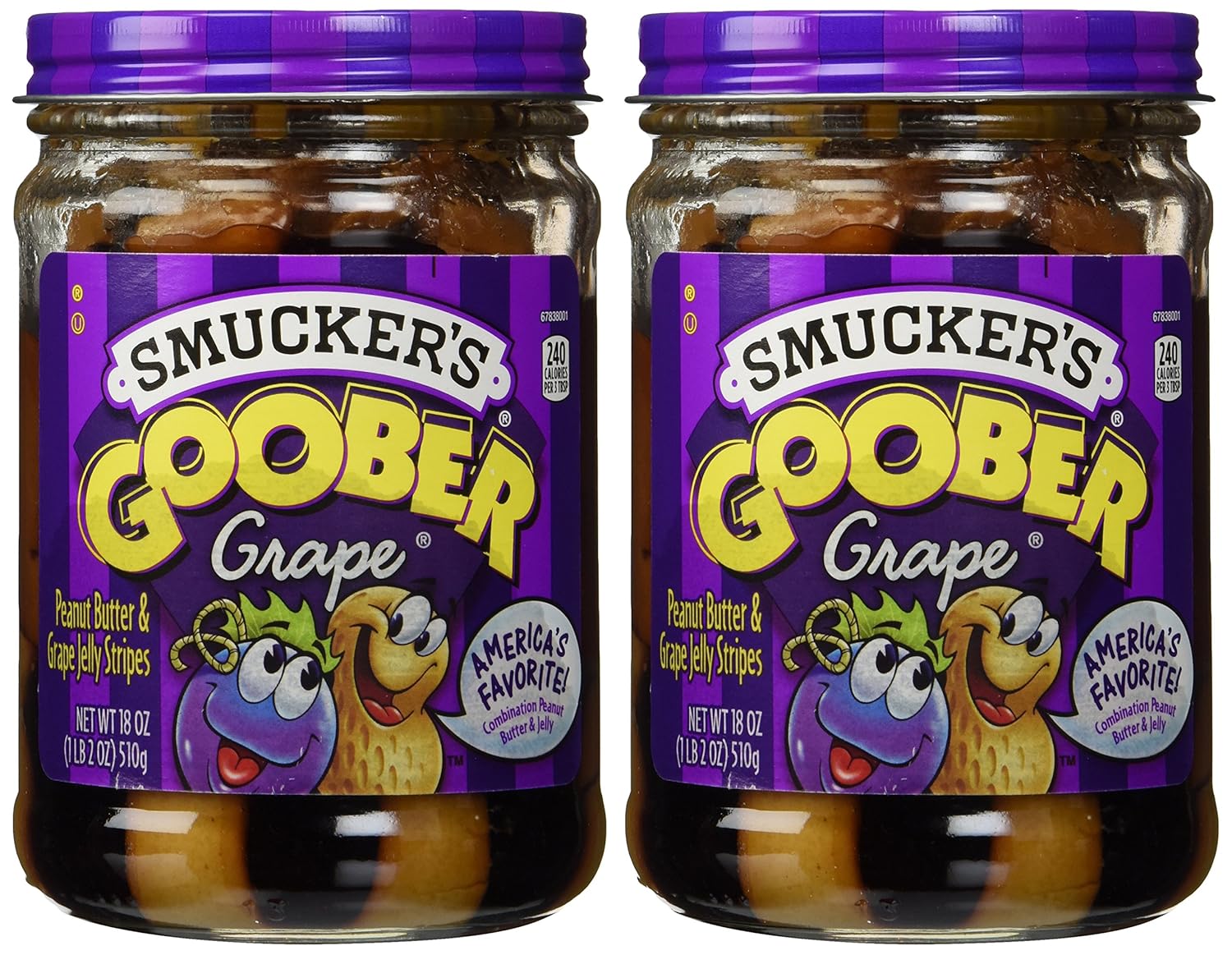 goober grape nutrition facts