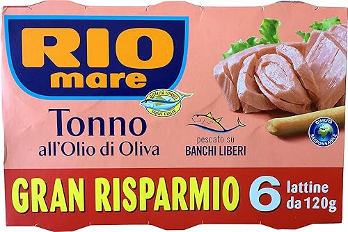 Rio Mare: Tuna Fish Cans in Olive Oil, Yellowfin Tuna Quality * 2.82 ...