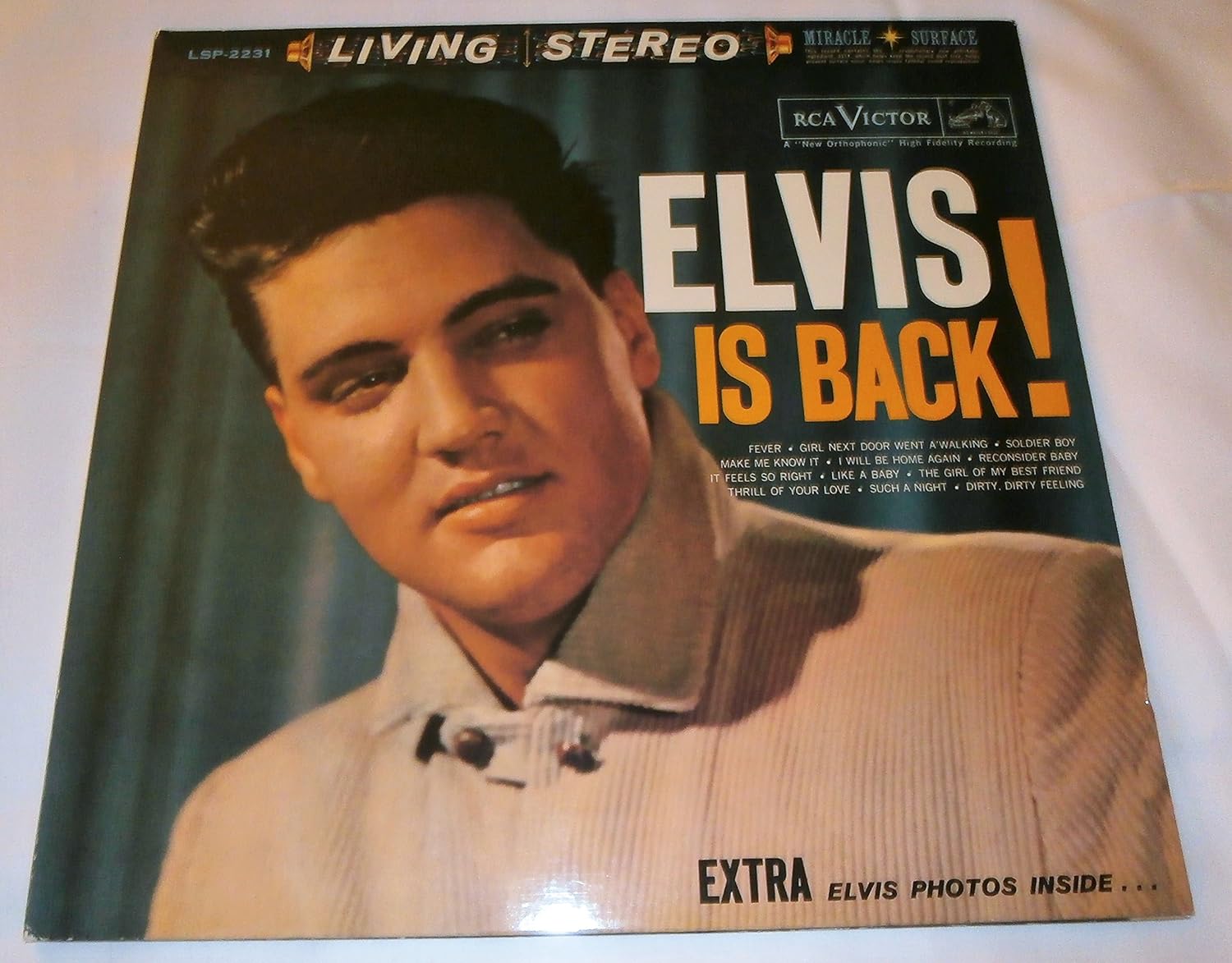 Elvis Pesley - Elvis Presley " Elvis Is Back " 2 LP 45 RPM 12inchs ...