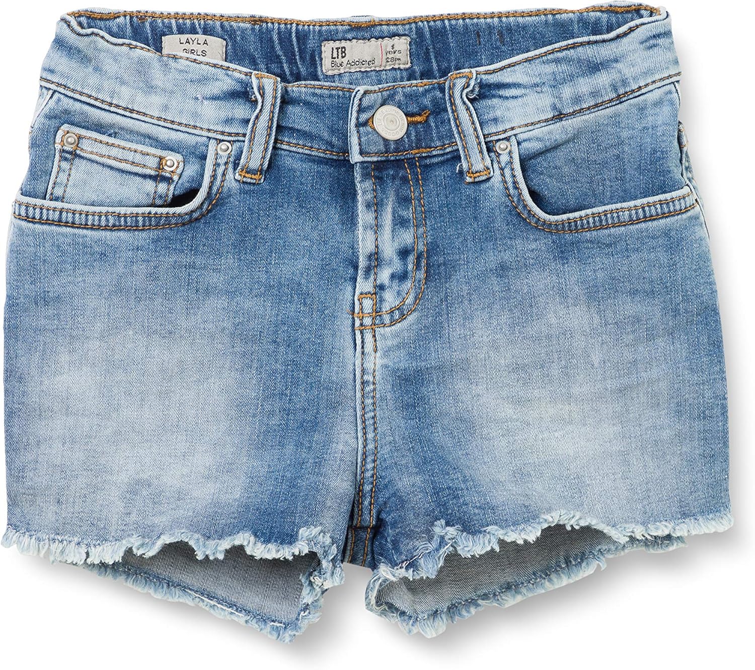 LTB Jeans Girl's Layla G Denim Shorts: Amazon.co.uk: Clothing