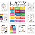 Amazon.com : 9 Colorful Music Classroom Posters - Choir Posters ...