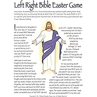 Amazon.com: Printable Christian Easter Bible Left-Right Gift Exchange ...