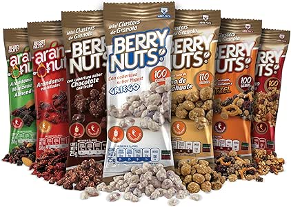 Berry Nuts 30 bolsitas de snacks TO GO, un poco de cada uno de nuestros ...