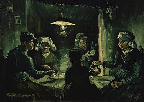 Vincent Van Gogh: Los comedores de Patatas. Fine Art Print/Póster ...