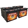 Amazon.com: Qty(4) Xtr12-155 Group GC12 Golf Cart 12v AGM SLA Battery ...