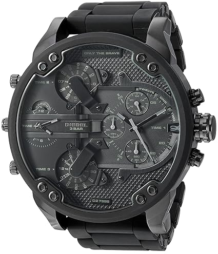 Buy Diesel Analog Black Dial Men's Watch-DZ7396 Online at Low Prices in ...