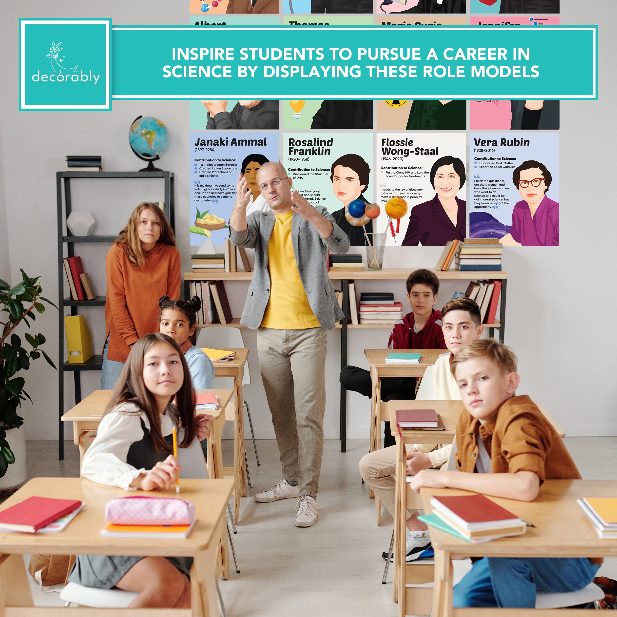 Mua 12 Science Classroom Decor, 11x14" Science Posters for Classroom ...