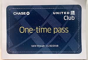 Amazon.com : One United Club One-time Pass : Everything Else