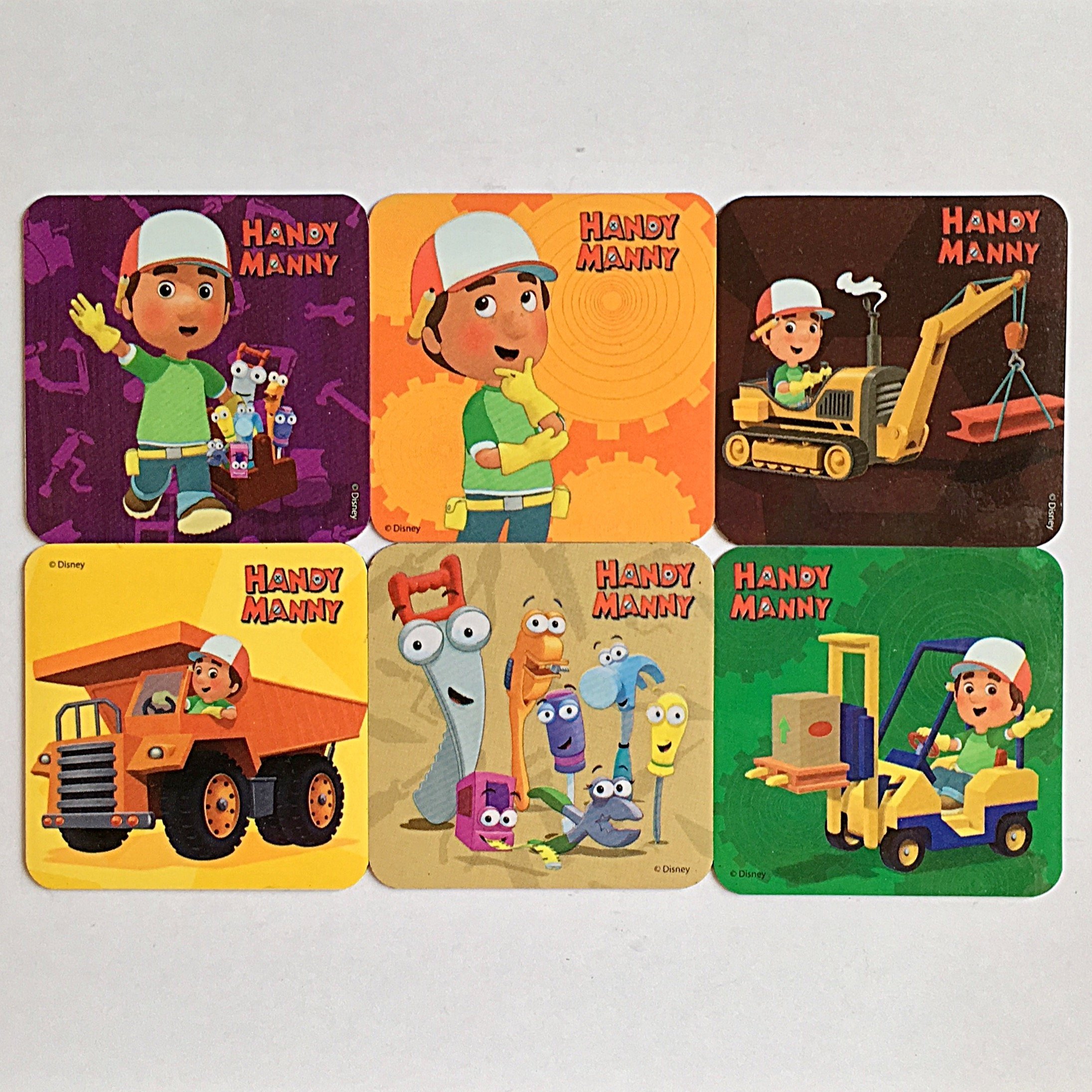 Buy Handy Manny Refrigerator Magnets, 6 Playhouse Disney Junior Fridge ...
