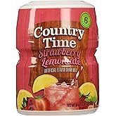 Amazon.com : Country Time Strawberry Lemonade Naturally Flavored ...