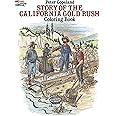 Story of the California Gold Rush Coloring Book: Copeland, Peter F ...
