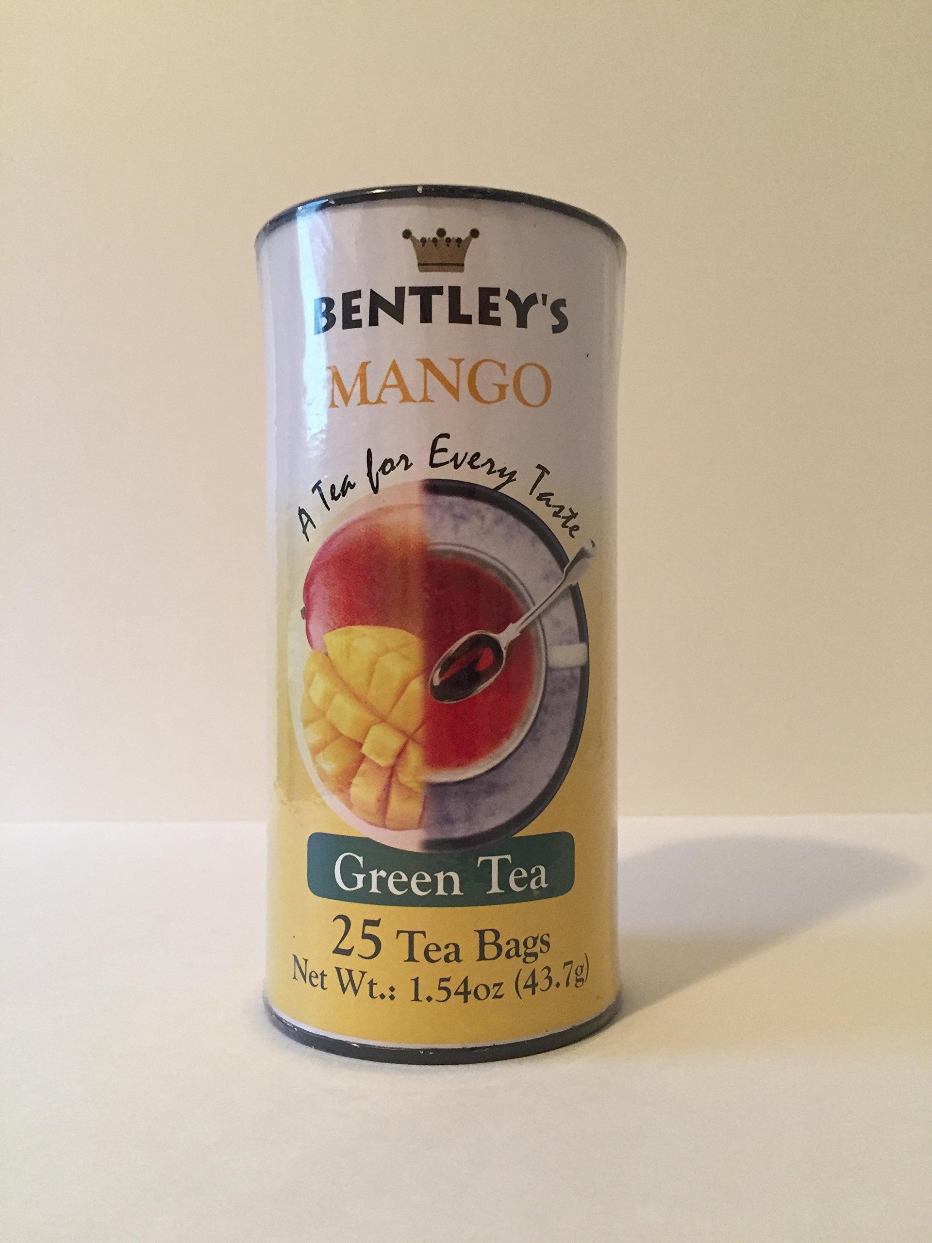 Amazon.com: Bentley's Papaya and Passion Fruit Green Tea, 25 Tea Bags ...