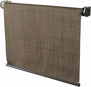 Amazon.com : Coolaroo Designer Window Sun Shade 8ft x 6ft Sandalwood ...