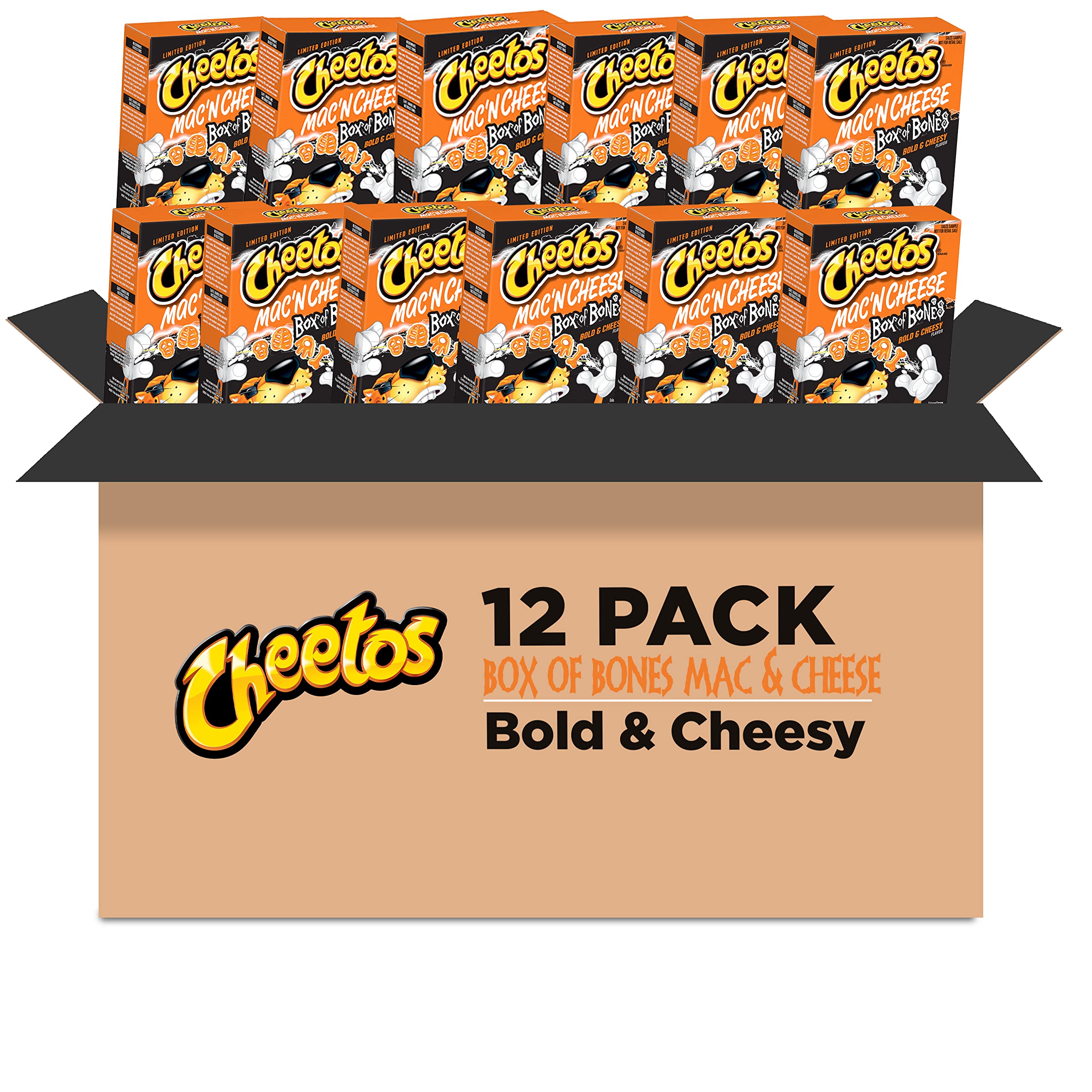 Cheetos Limited Edition Cheetos Box of Bones Halloween Mac & Cheese 5 ...
