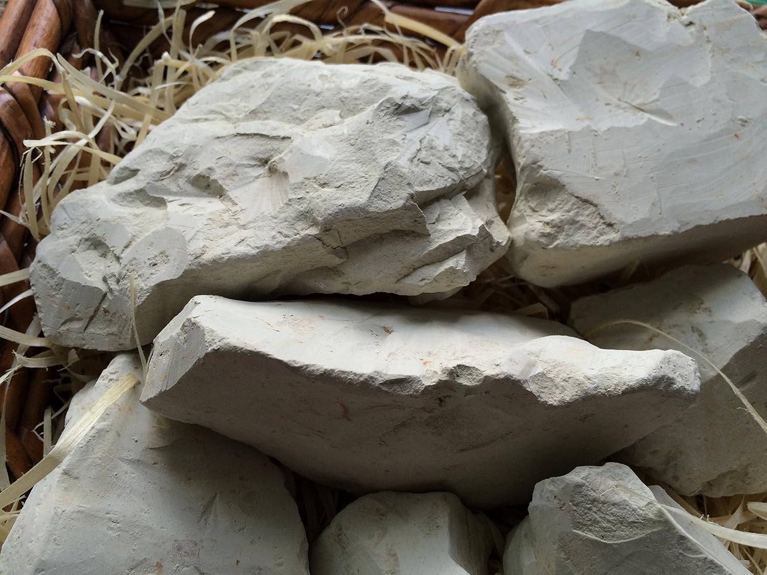 Amazon.com: Uclays Green Edible Clay Chunks (lump) Natural for Eating ...