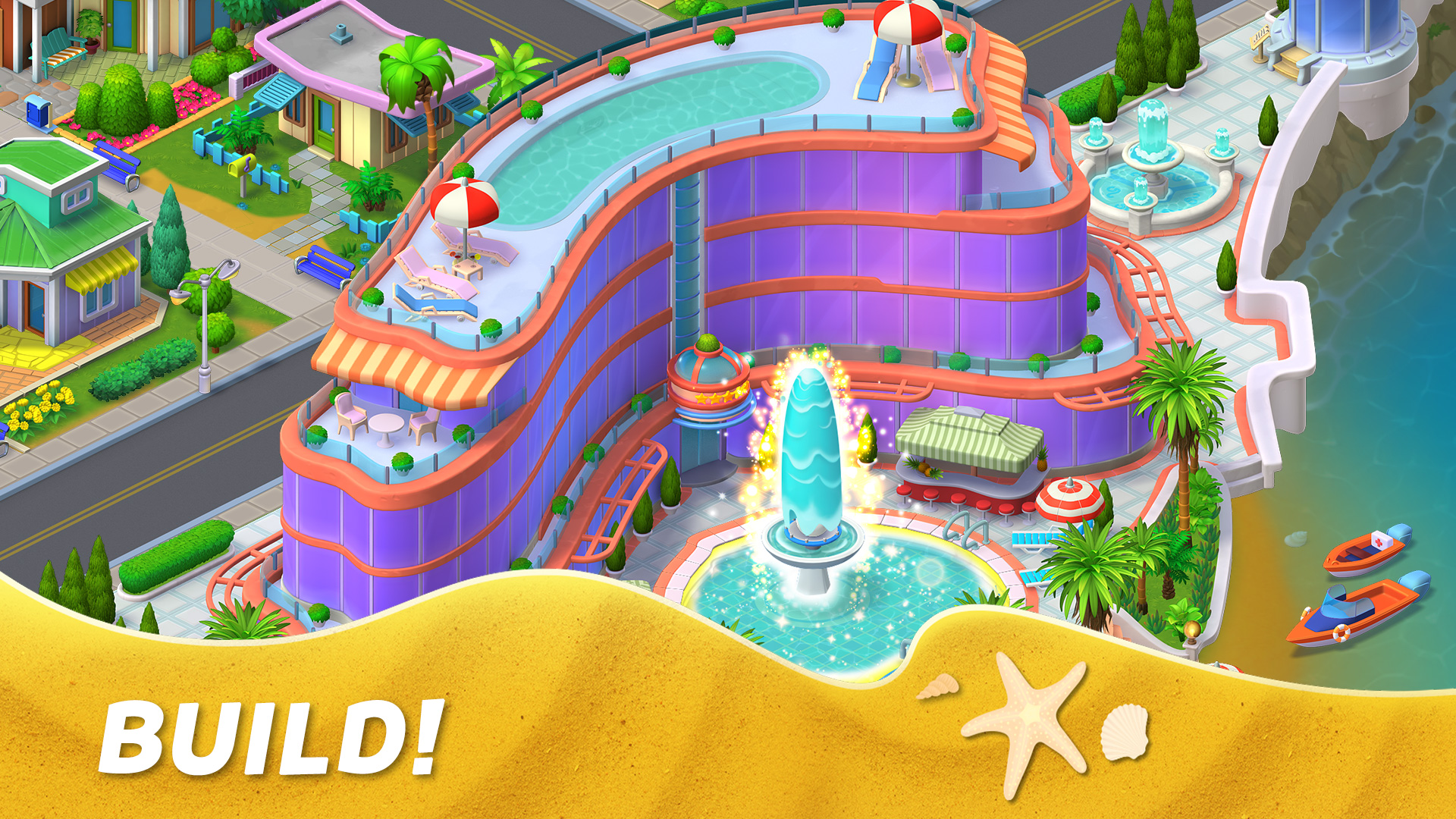 Match Town Makeover: Match 3 Puzzle and City Building Game:Amazon.co.uk ...