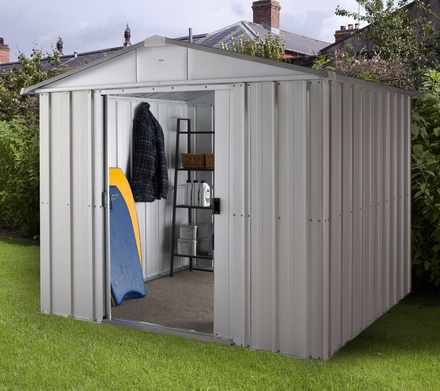 Yardmaster Metallgerätehaus "Sachsen 1010" (303 x 298 x 202 cm, ohne ...