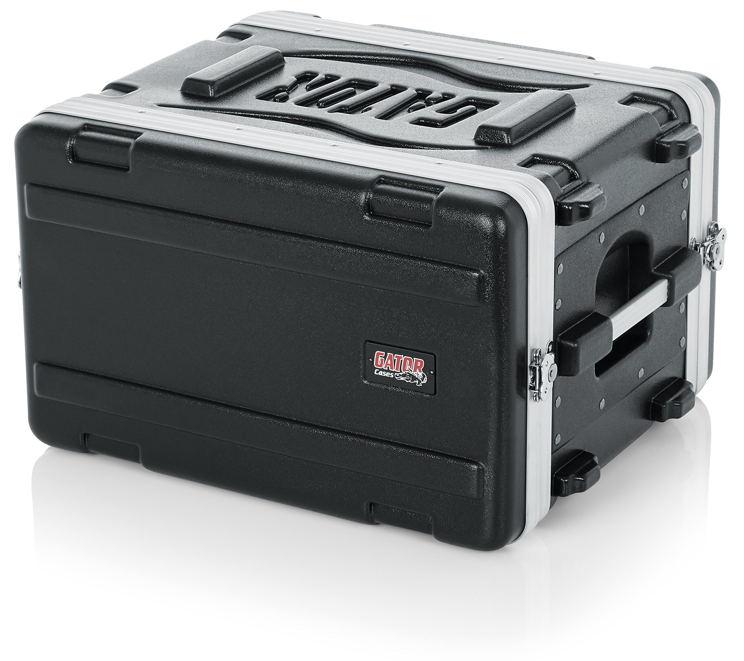 Gator Cases Lightweight Molded 6U Rack Case with Heavy Duty Latches ...