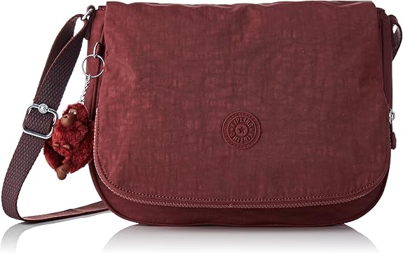Kipling Earthbeat M, Women’s Cross-Body Bag, Brown (Burnt Carmine C ...