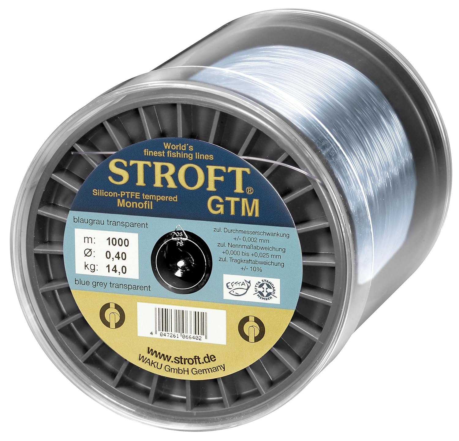 STROFT GTM 1000 m Monofilament Fishing Line 0.03 MM to 0.575 mm Blue ...
